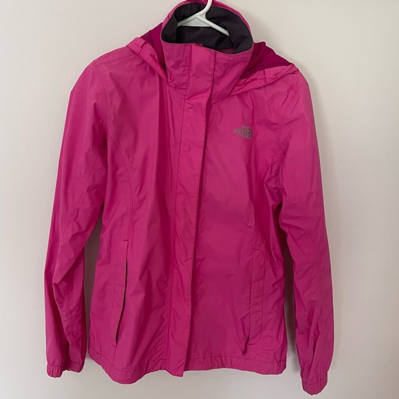 The North Face | Jackets & Coats | The North Face Hot Pink Rain Jacket ...